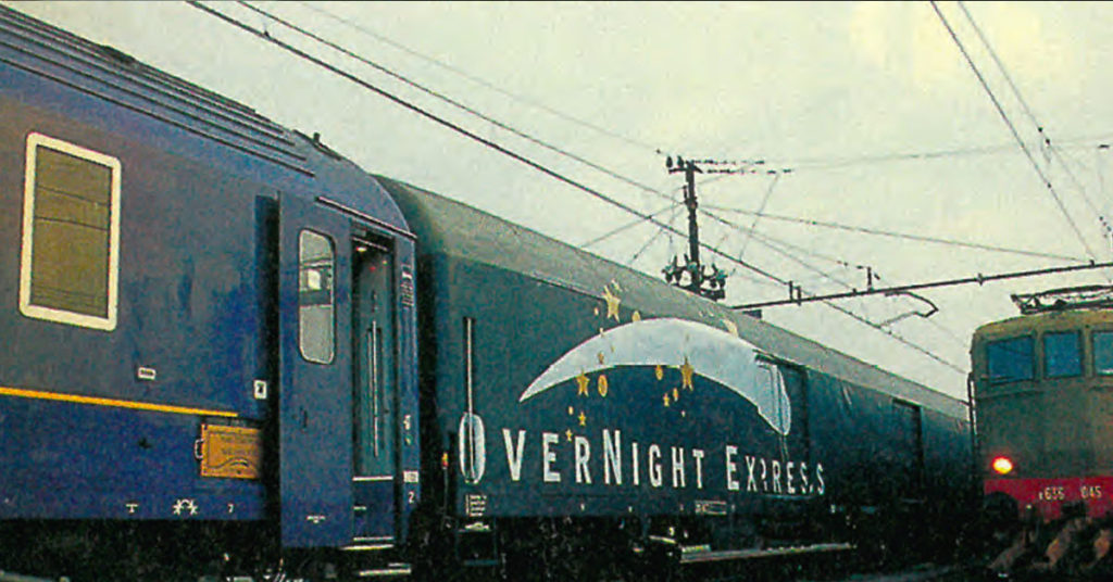 Overnight-Express, - Lettre du cheminot