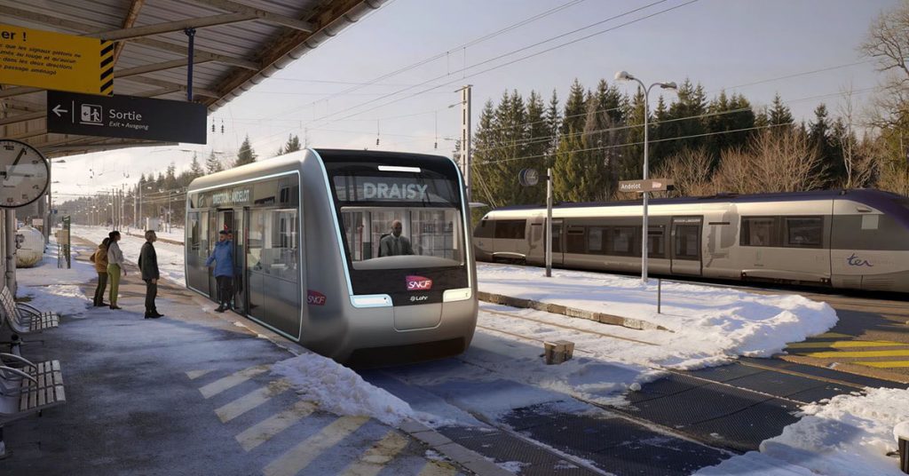 Alstom et Bombardier-Hitachi dévoilent le design de leurs trains pour ...