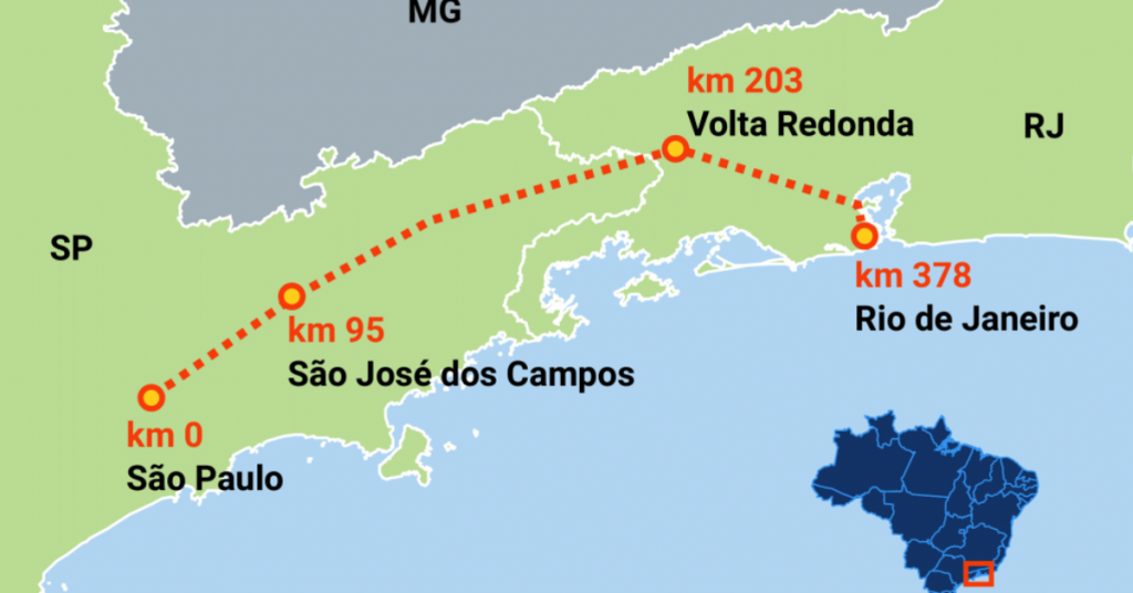 Le train à grande vitesse Rio – São Paulo refait surface - Lettre du ...