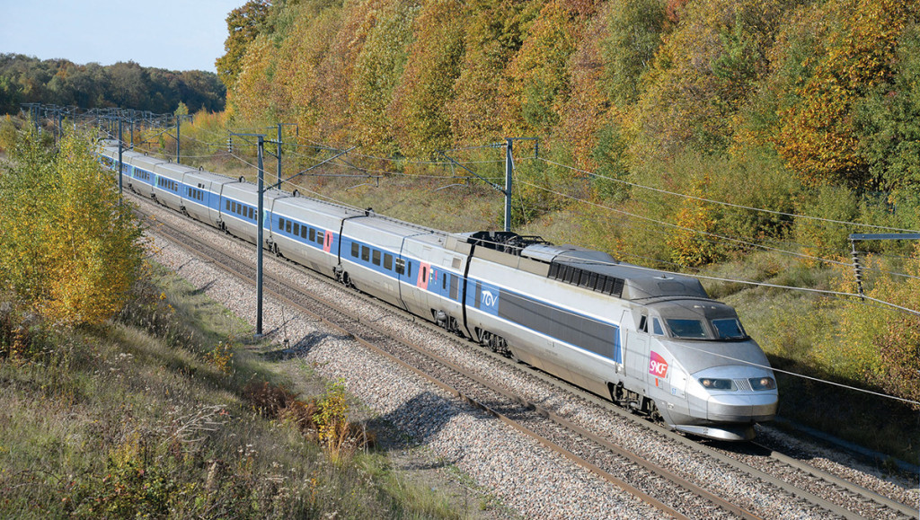 La fin des TGV SE gris - Rail Passion