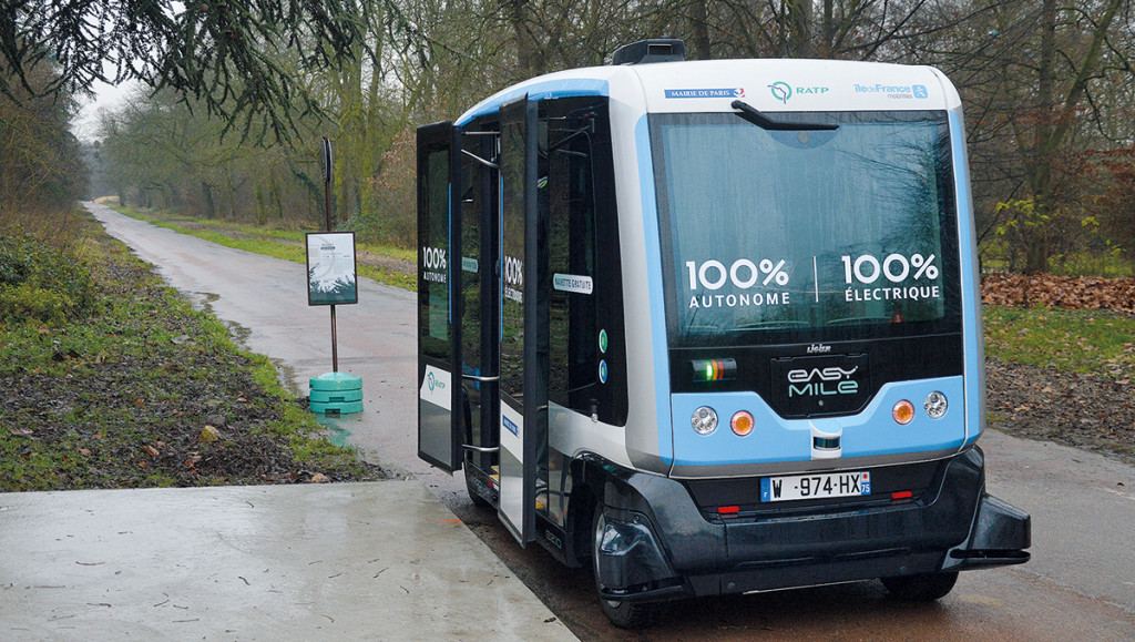 Des navettes autonomes à Vincennes - Rail Passion