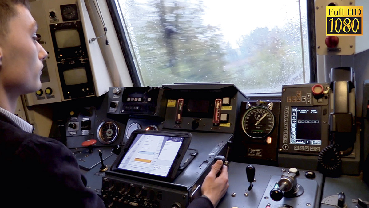 RP274 : Entre Paris et Dreux - En cabine d'une BB 27300 et d'une VB 2N ...
