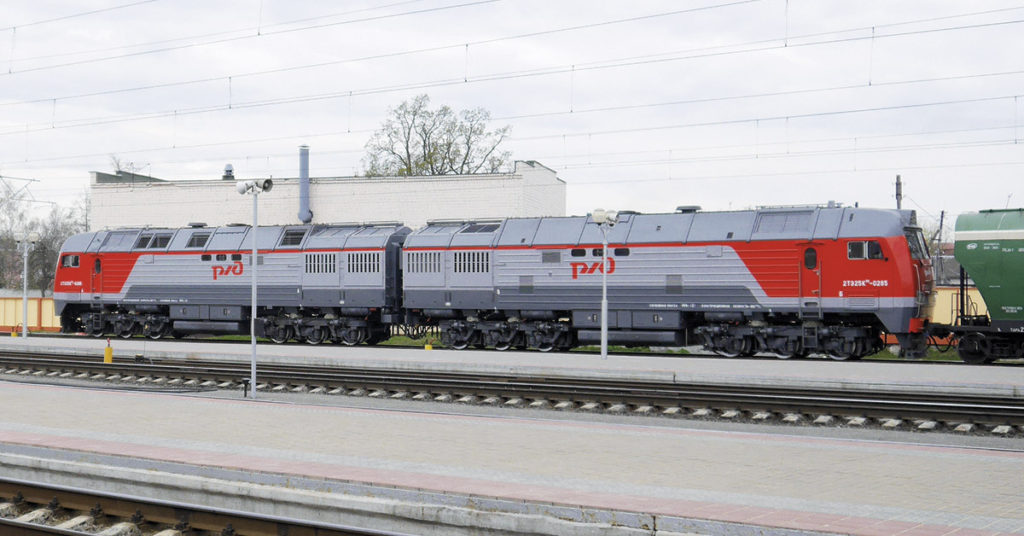 Russie : 40 nouvelles 2 TE 25 KM pour les RZD - Rail Passion