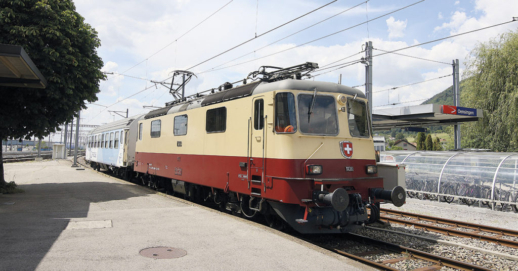 Les locomotives de Trans Rail AG en livrée historique - Rail Passion